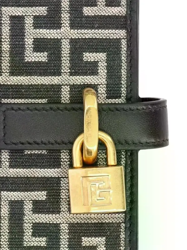 Balmain Monogram Padlock Wallet