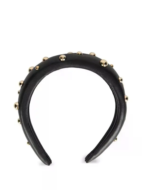 Red Valentino Studded Headband - Black