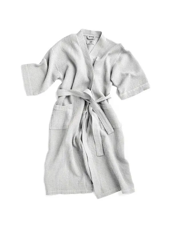 HAY Waffle Bathrobe - Grey