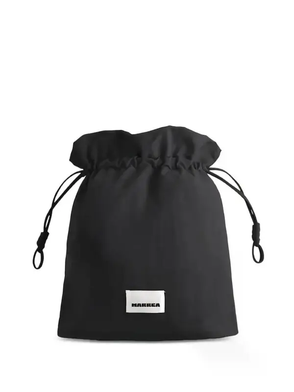 MARREA Woven Bucket Tote Bag