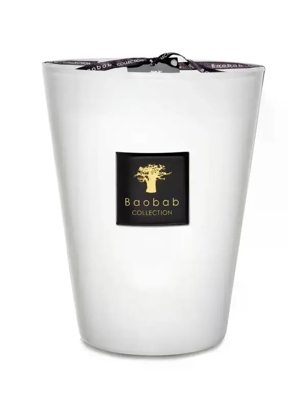 BAOBAB Pierre De Lune Candle - White