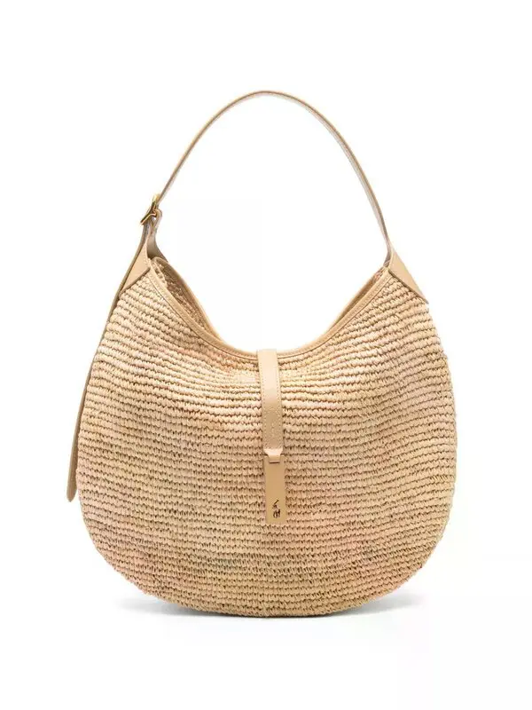 Polo Ralph Lauren Polo Id Woven Shoulder Bag - Neutrals