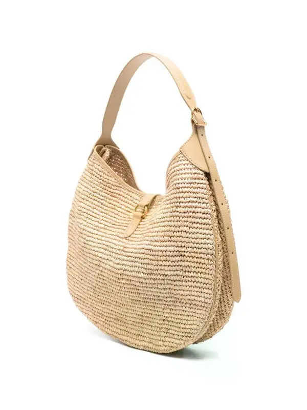 Polo Ralph Lauren Polo Id Woven Shoulder Bag - Neutrals