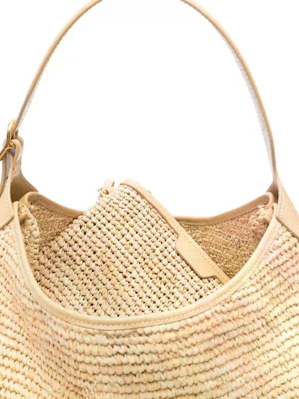 Polo Ralph Lauren Polo Id Woven Shoulder Bag - Neutrals