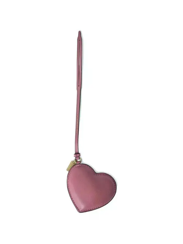 COACH Heart-shape Adjustable-strap Keyring