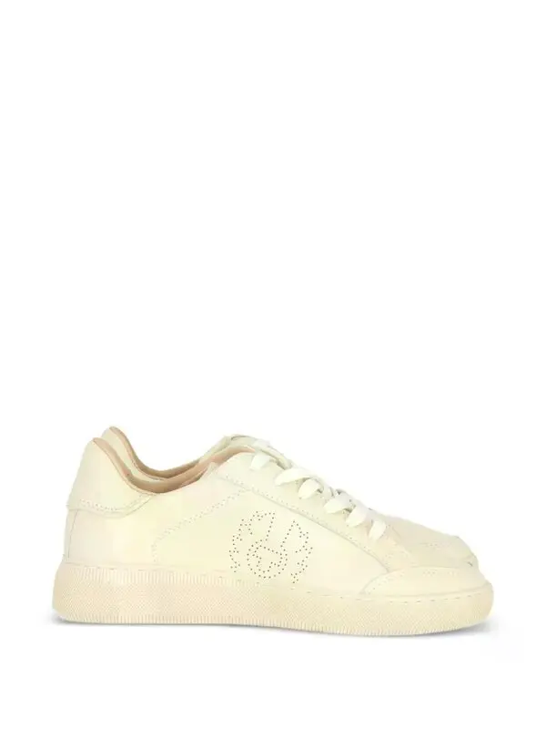 Belstaff Perforated Logo Sneakers