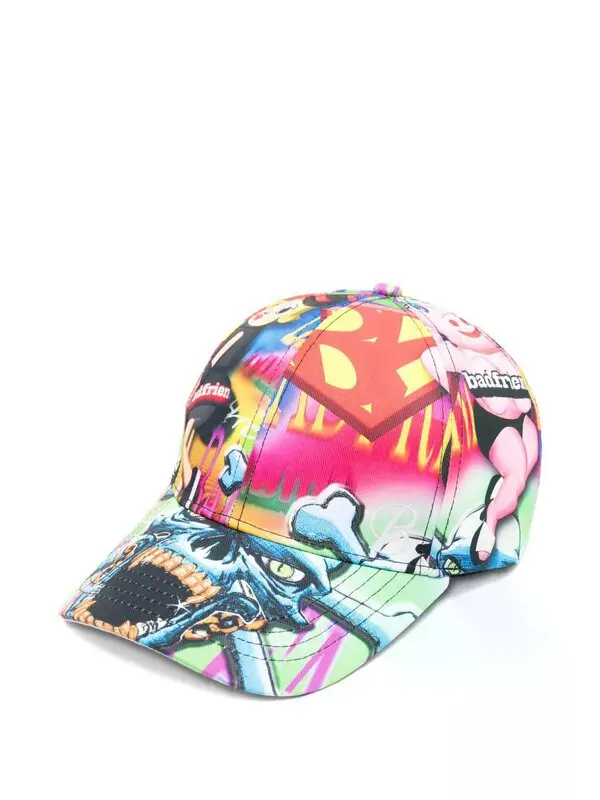 BADFRIEND Printed Cap