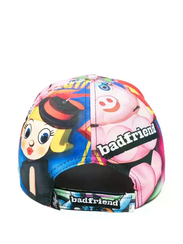 BADFRIEND Printed Cap