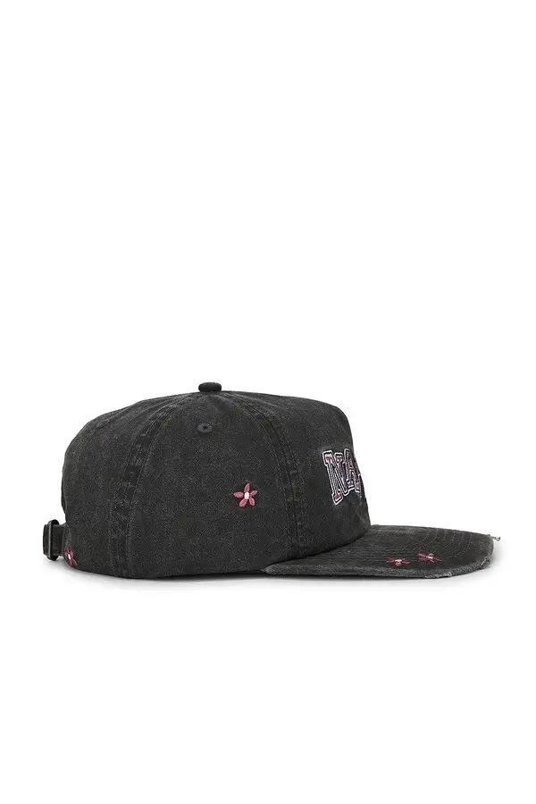 NAHMIAS Flower Groms Cap - Black