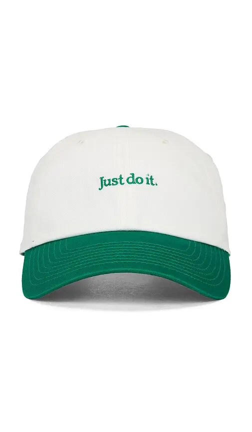 Nike Unstructured Just Do It Cap - Sail & Malachite