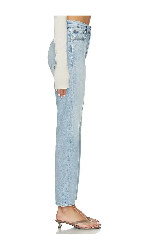 AGOLDE 90's Pinch Waist High Rise Straight Jeans - Addition