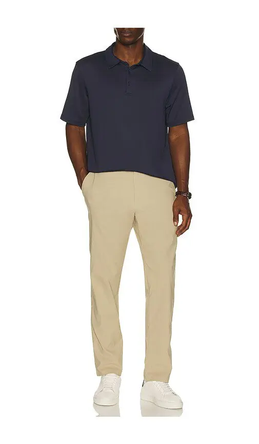Beyond Yoga All In Active Polo In Navy