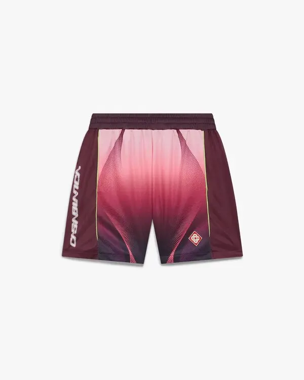 Casablanca Gradient Football Shorts - Multicolor