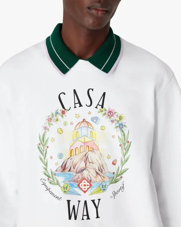 Casablanca Casa Way Crew Neck Sweatshirt - Multicolor