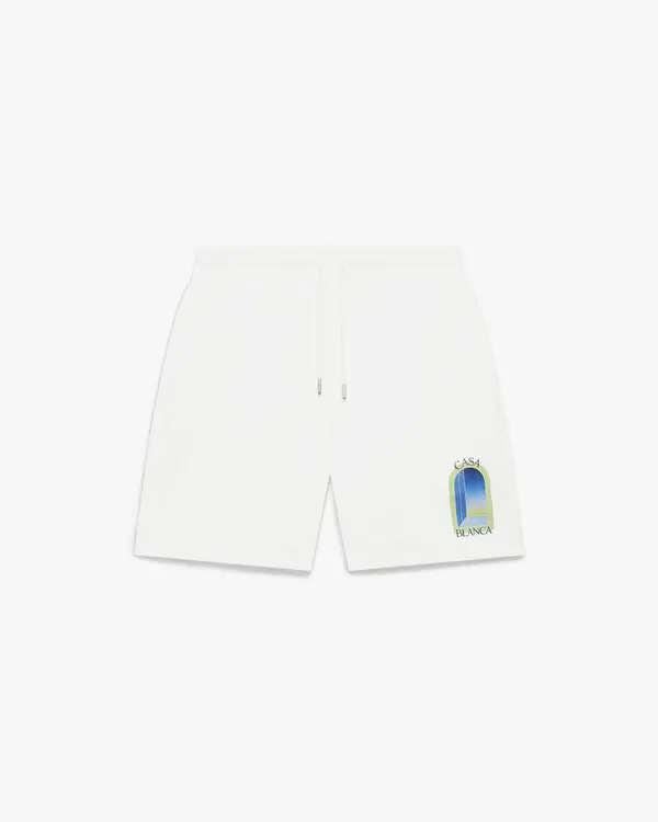 Casablanca L'arche Sweatshorts - White