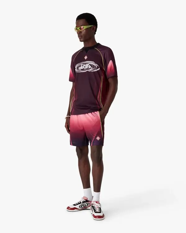 Casablanca Aubergine Gradient Football Jersey