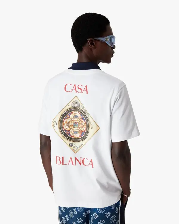 Casablanca Plafond Orne De Musique Short Sleeve T-shirt