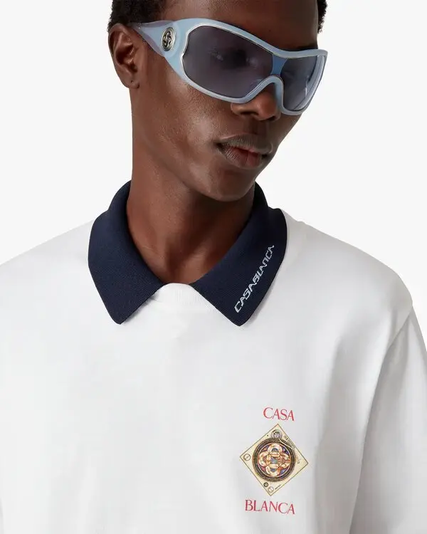 Casablanca Plafond Orne De Musique Short Sleeve T-shirt
