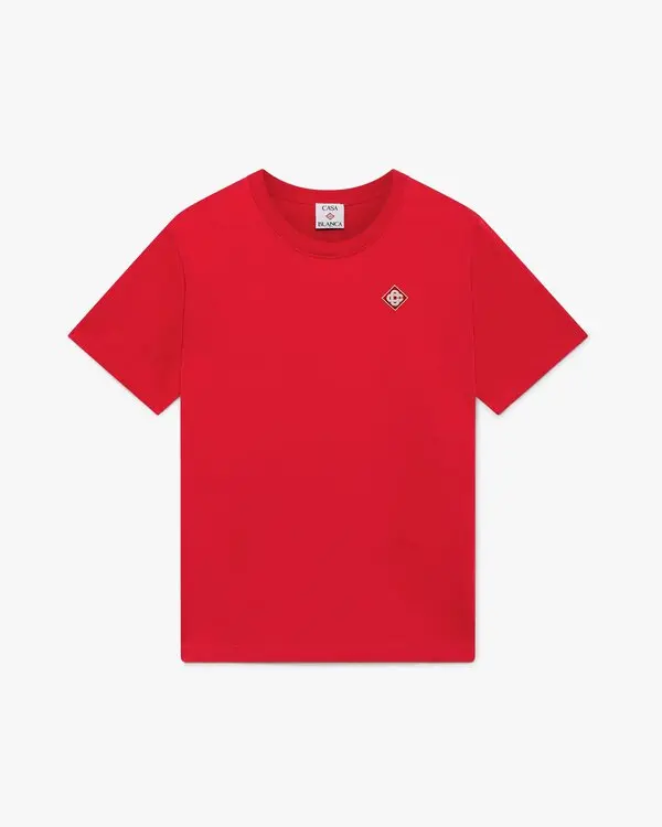 Casablanca Diamond Logo Short Sleeve T-shirt