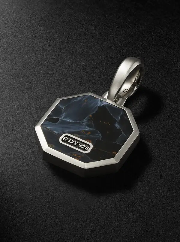 David Yurman Sterling Pietersite Pendant