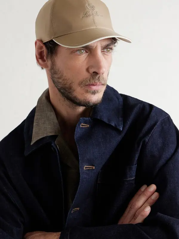 Loro Piana Logo-embroidered Storm System® Baseball Cap