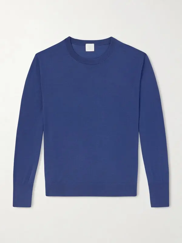 Eleventy Wool Crewneck Sweater