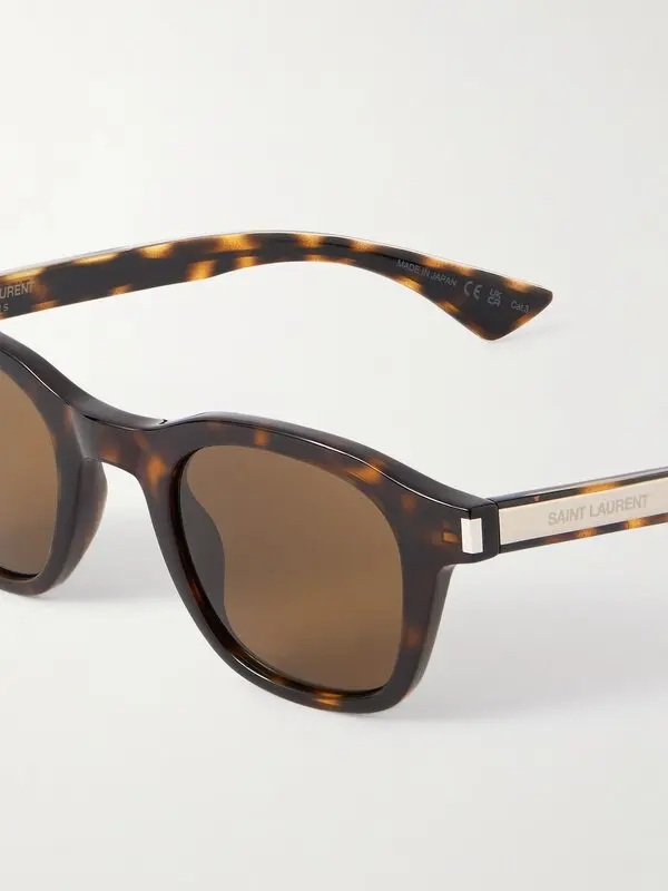 Saint Laurent Panthos Round-frame Sunglasses