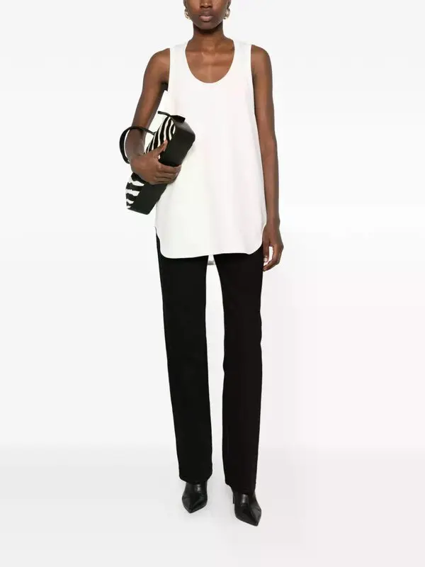 Wardrobe.NYC Oversized Tank Top - Neutrals