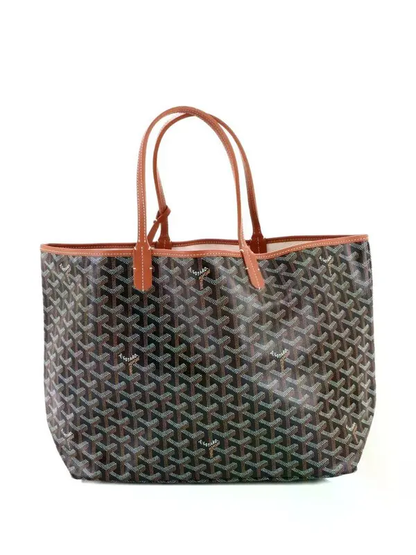 Goyard Saint Louis Coated Canvas Pm Tote Bag - Brown