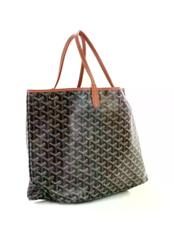 Goyard Saint Louis Coated Canvas Pm Tote Bag - Brown