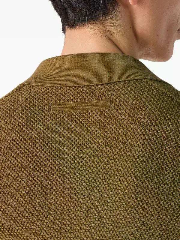 Zegna V-neck Polo Shirt
