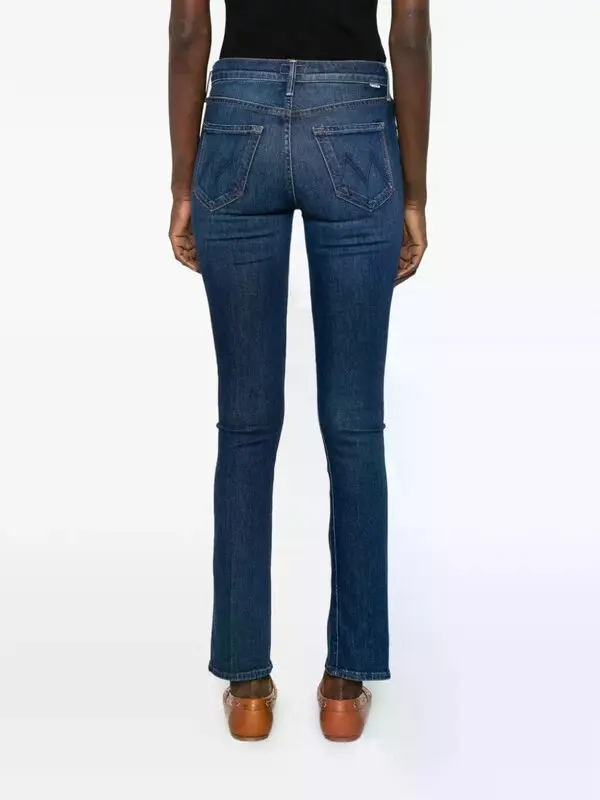 MOTHER The Rascal Skimp Straight-leg Jeans - Blue