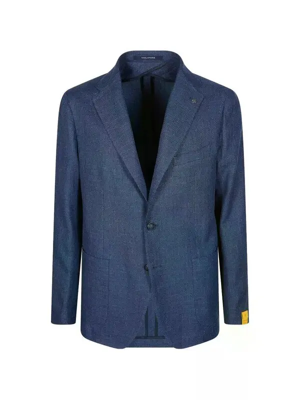 Tagliatore Single-breasted Blazer - Blue