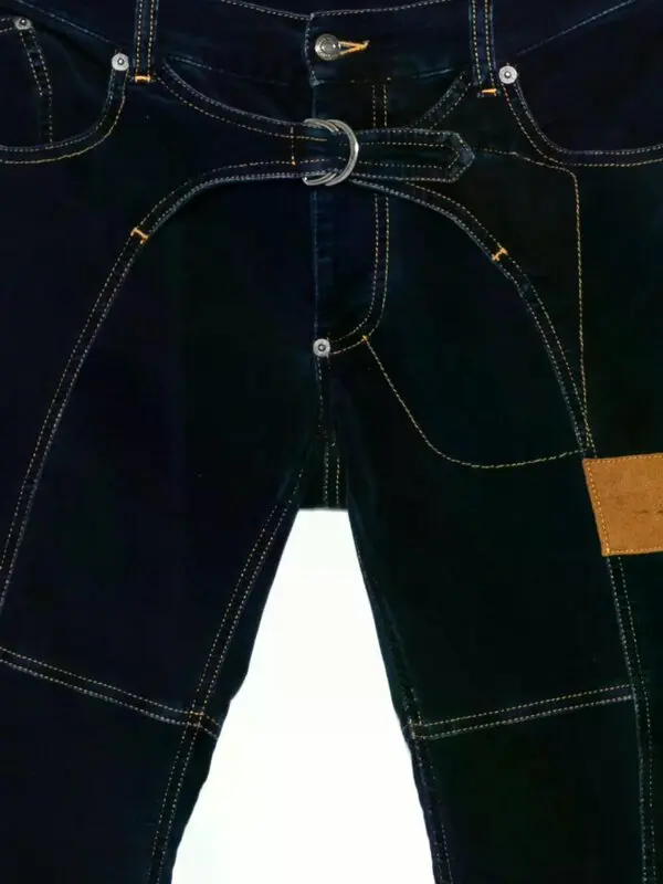 John Galliano 2000s Patchwork Trousers