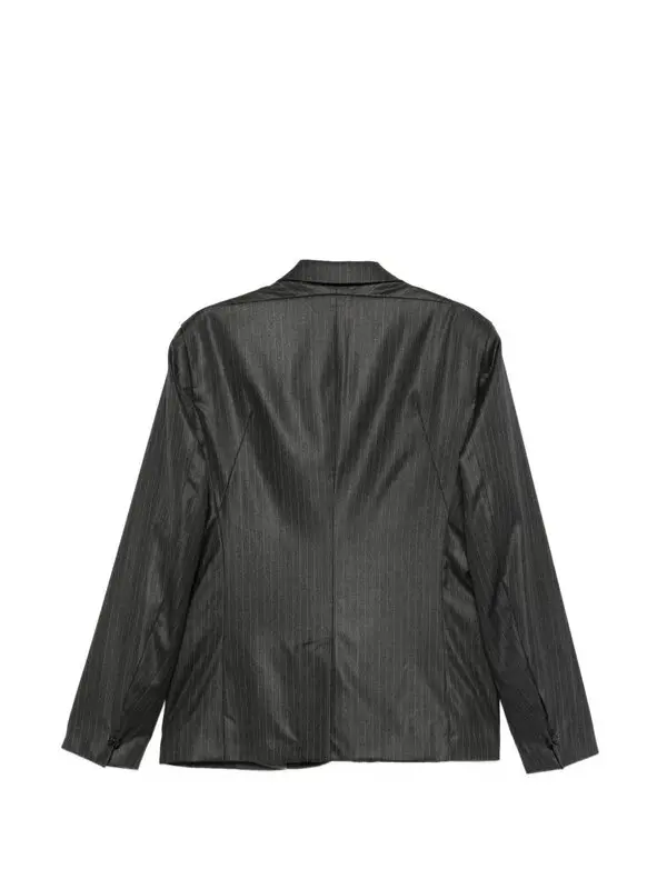 Moschino 2000s Pinstriped Blazer