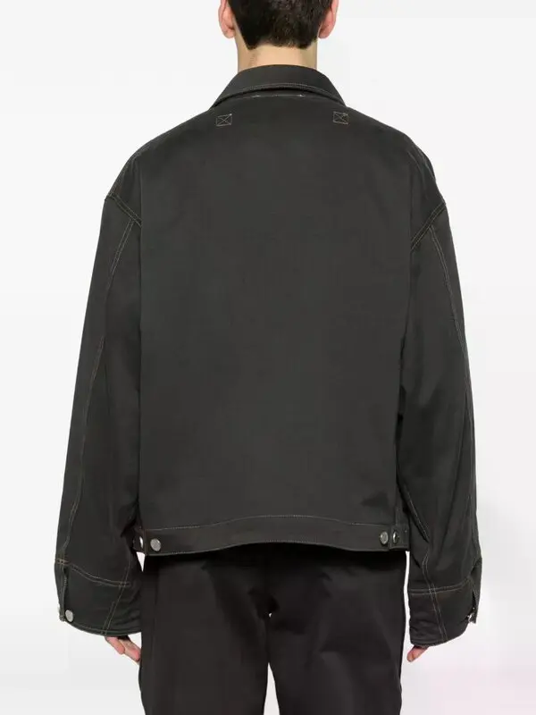 Études Studio Zipped Boxy Jacket - Grey