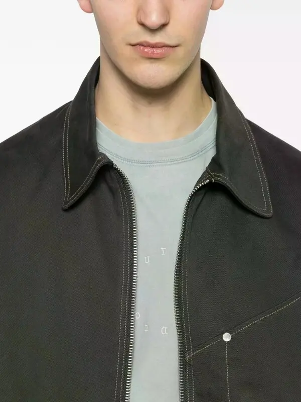 Études Studio Zipped Boxy Jacket - Grey