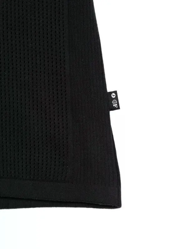 Gianfranco Ferre 1990s Perforated T-shirt