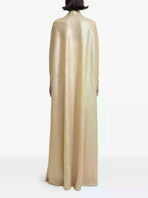GEMY MAALOUF Sequined Open Kaftan
