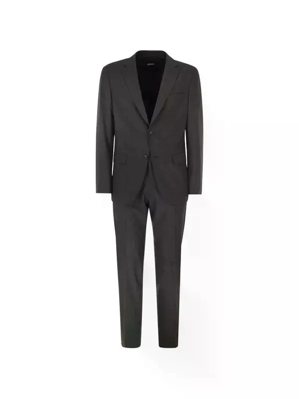 BOSS Notched-lapel Suit - Grey