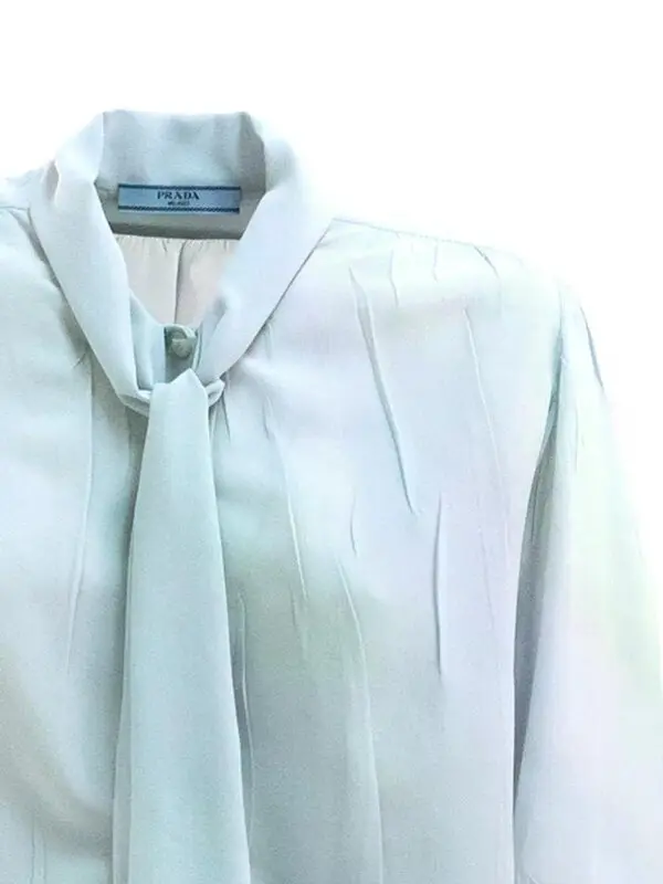 Prada Tie-neck Blouse