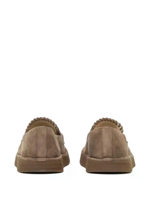 Giorgio Armani Fringed Loafers