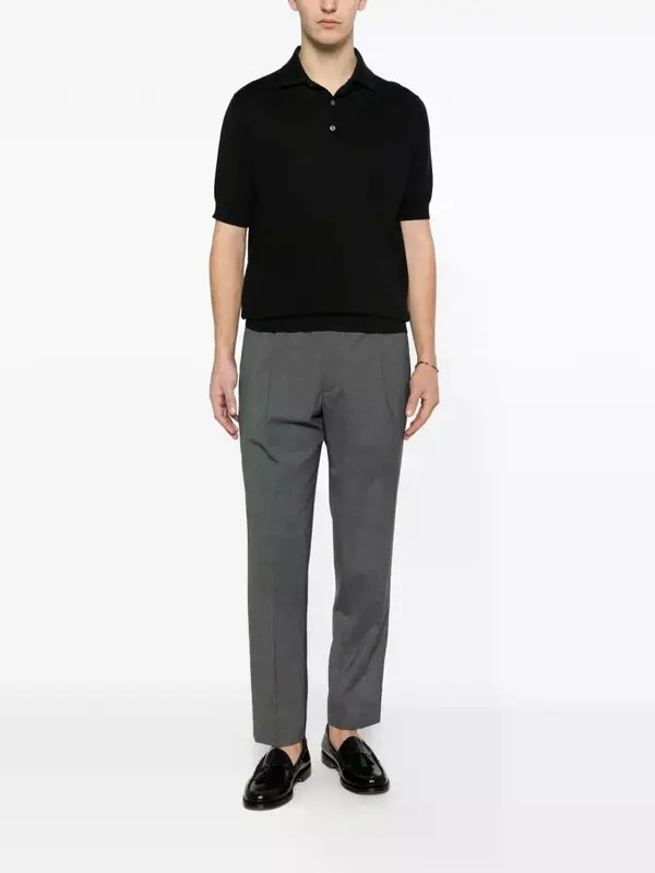 LARDINI Button-fastening Polo Shirt