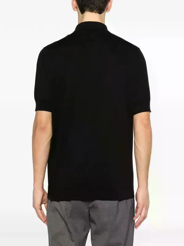 LARDINI Button-fastening Polo Shirt