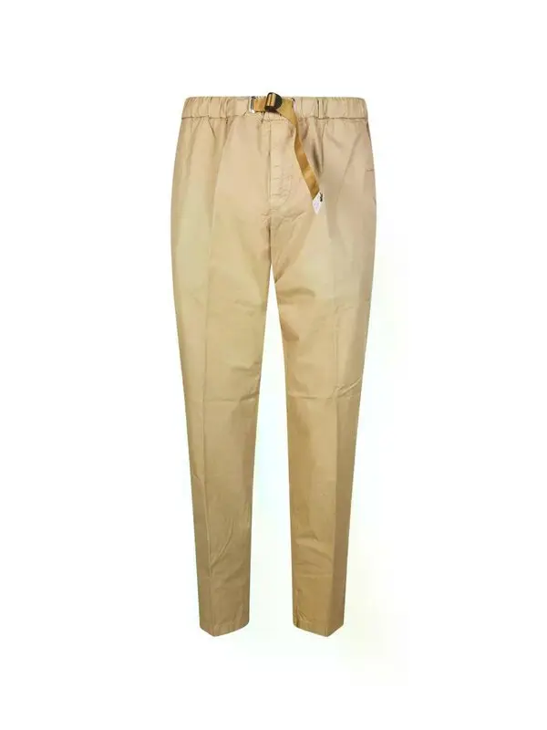 WHITE SAND Belted Trousers - Neutrals