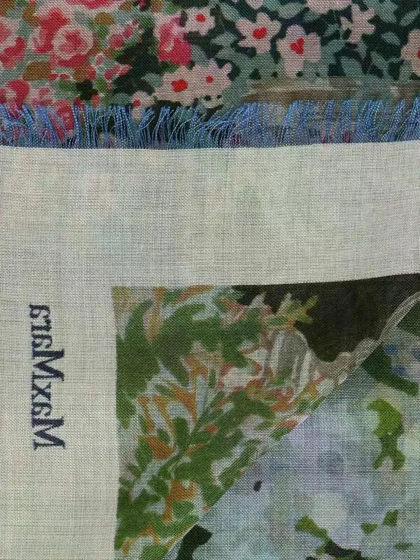 Max Mara Floral Scarf