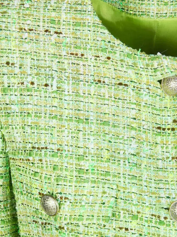 Tagliatore Jodie Button Tweed Jacket