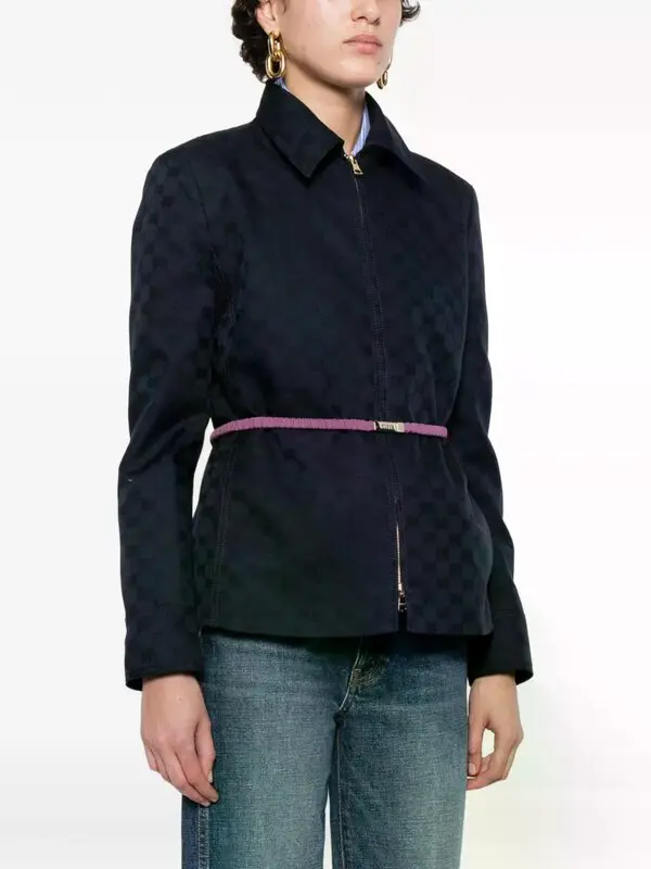 Gucci Logo-pattern Zip Jacket