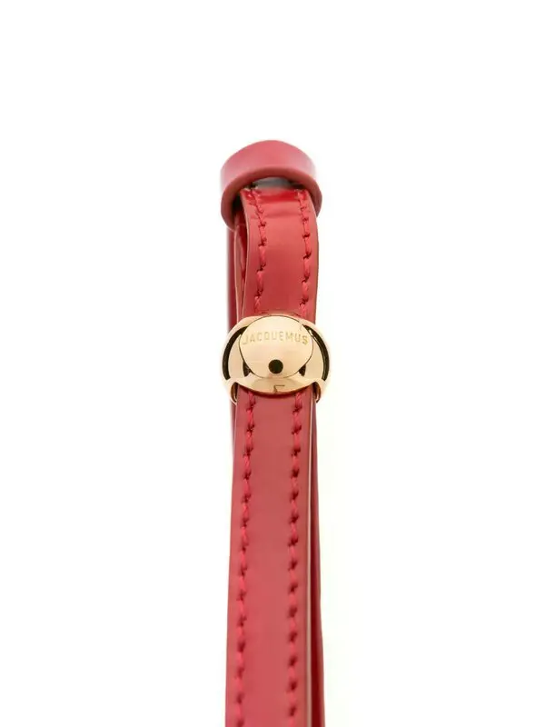 Jacquemus The Small Bisou Top-zip Shoulder Bag - Red