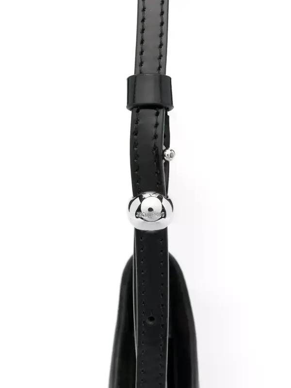 Jacquemus Le Petit Bisou Shoulder Bag - Black